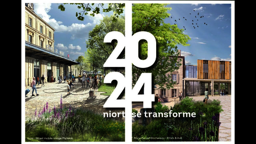 Actualité Ville de Niort : Vœux Ville de Niort 2024 - Vivre à Niort